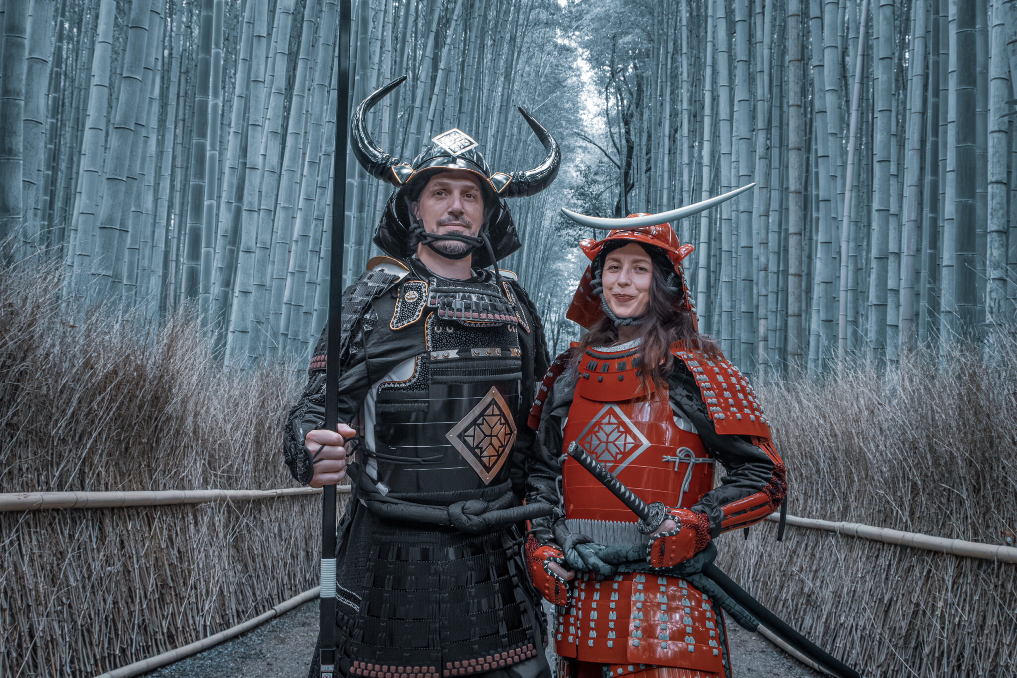 Experience samurai in Arashiyama, Kyoto! Wear armor and film a samurai ...